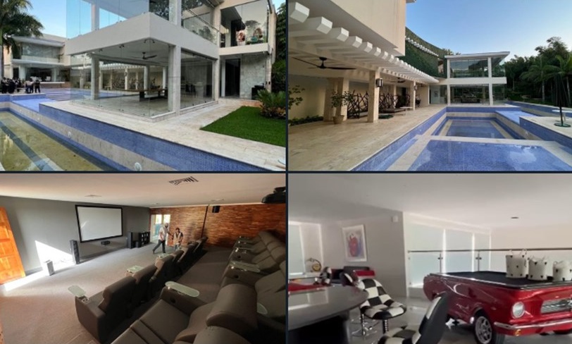 VIDEO: Esta es la LUJOSA casa de ‘Alito’ MORENO, donde tiene varios ...